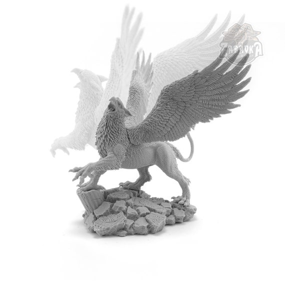 Griffin Griffon 5e Dnd Monster 54mm Fantasy Resin - Etsy