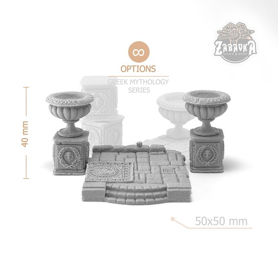 Ancient Greek set 2 28mm 32mm Fantasy Resin Bases and - Etsy UK