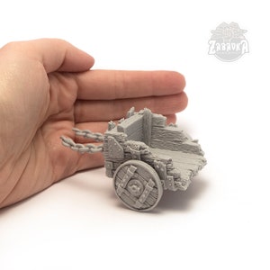 Goblin Cart 25mm Fantasy Resin Miniature for Tabletop Gaming D&D Dnd by ...