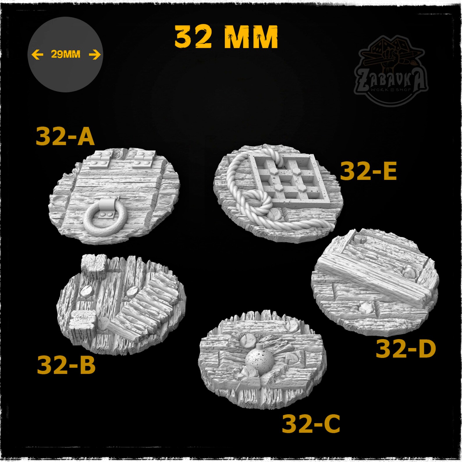 Pirate Ship Wargames Bases Miniature Bases Toppers - Etsy
