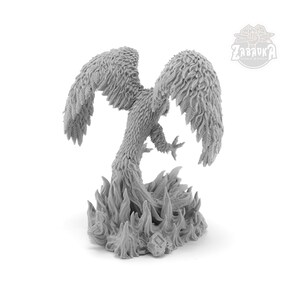 Phoenix Dnd Creature 54mm Fantasy Resin Miniature for Dnd, Wargaming ...