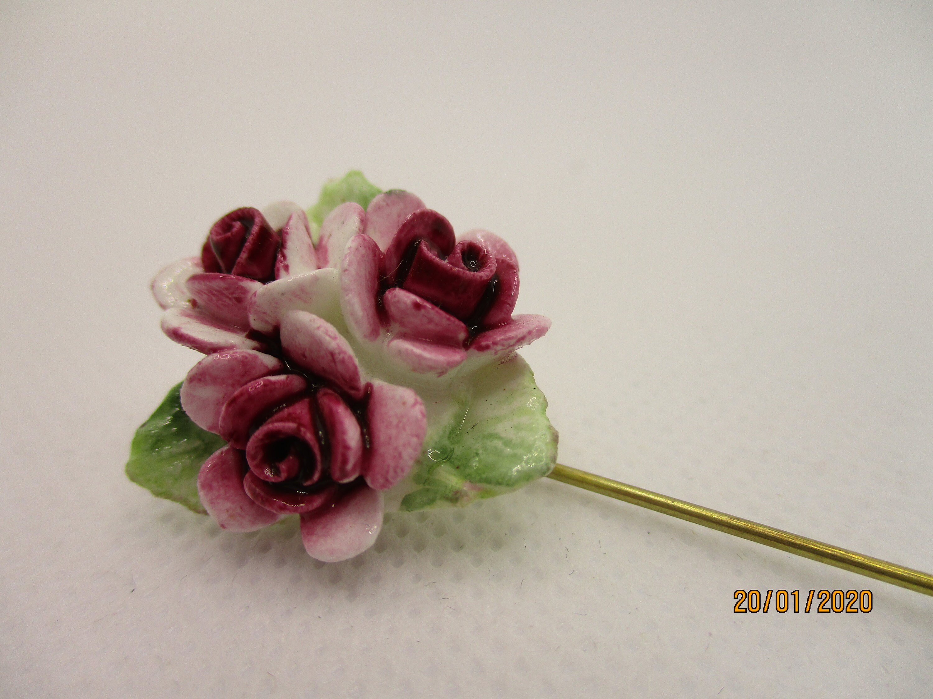 Roses Floral Lapel Pin - Etsy
