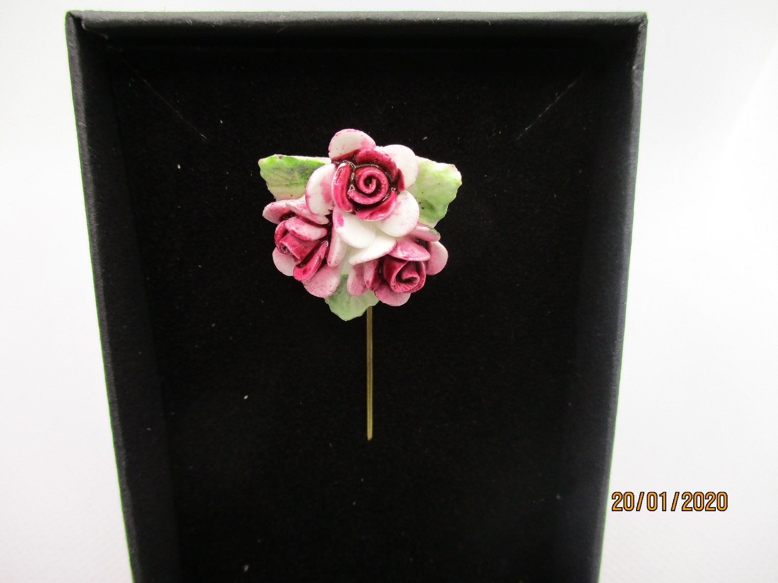 Roses Floral Lapel Pin - Etsy