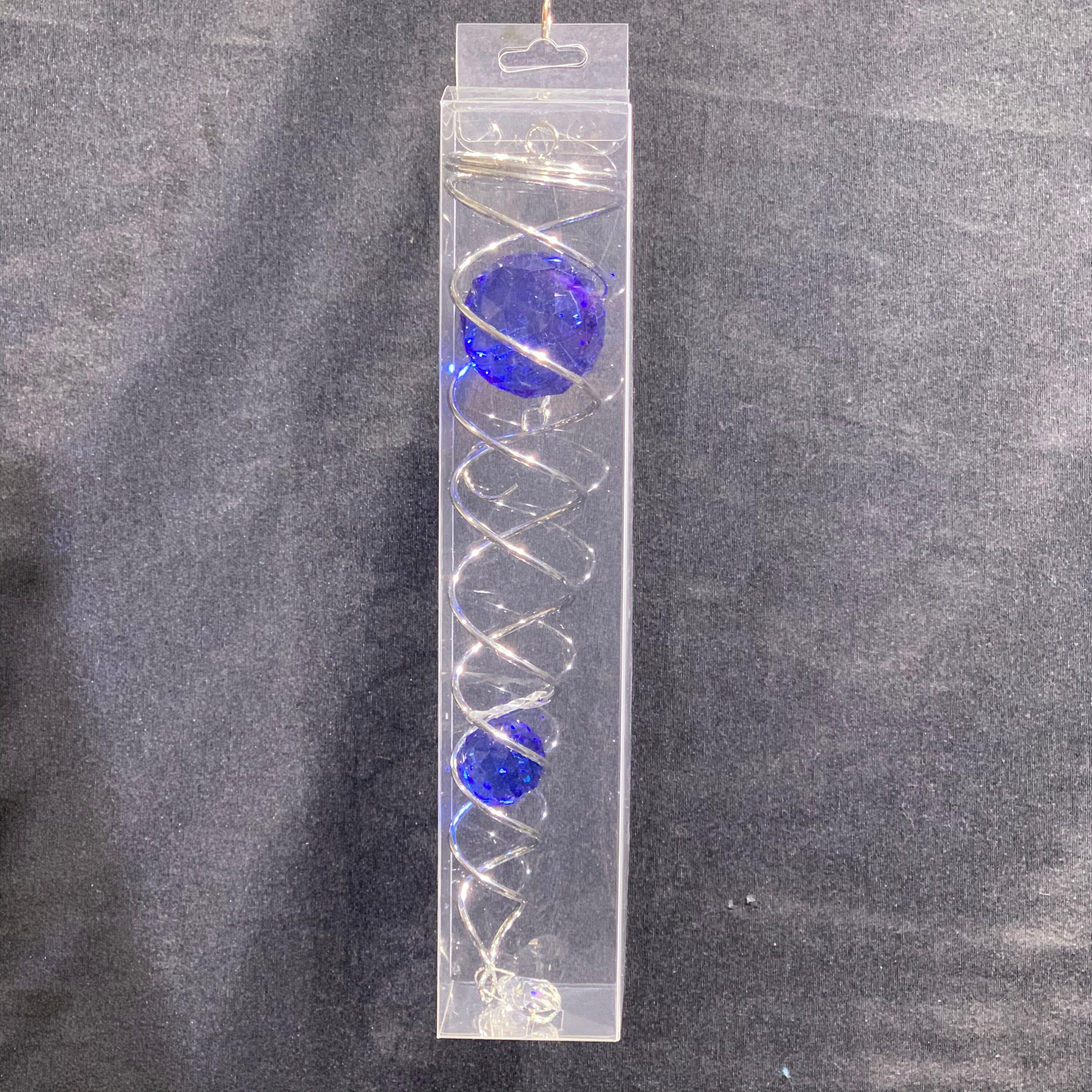 Star Wave Metal Wind Spinner With Crystal Twister Tail Set, Metal Wind ...