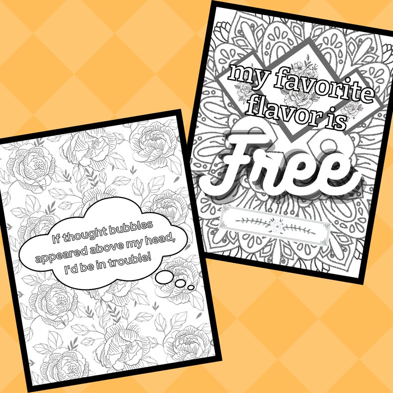 Printable now That's Punny Volume 4 Coloring Pages 10 Pages, PDF, Funny ...