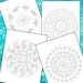 10 Printable Mandala Beach Theme Coloring Pages Vol 1 in 1 PDF, Adult ...