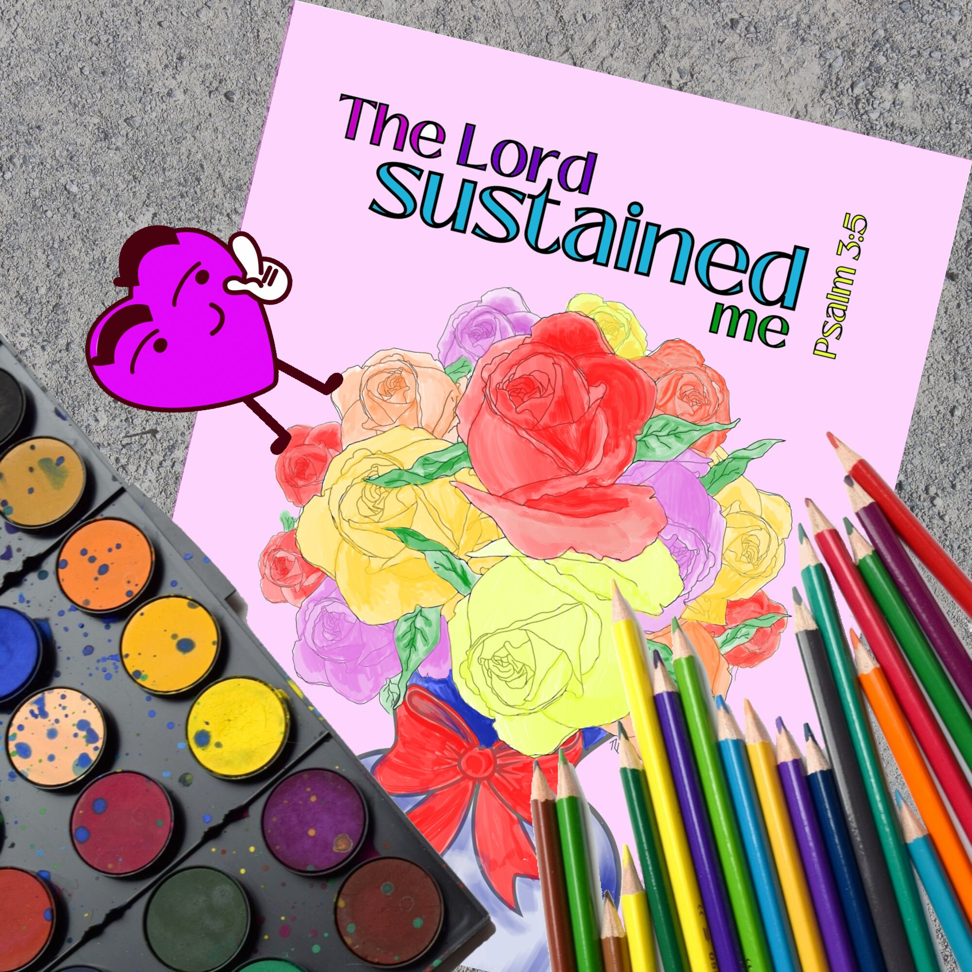 50 Printable Faith Based Coloring Pages Bundle Vol 1 Thru 5, Printable ...