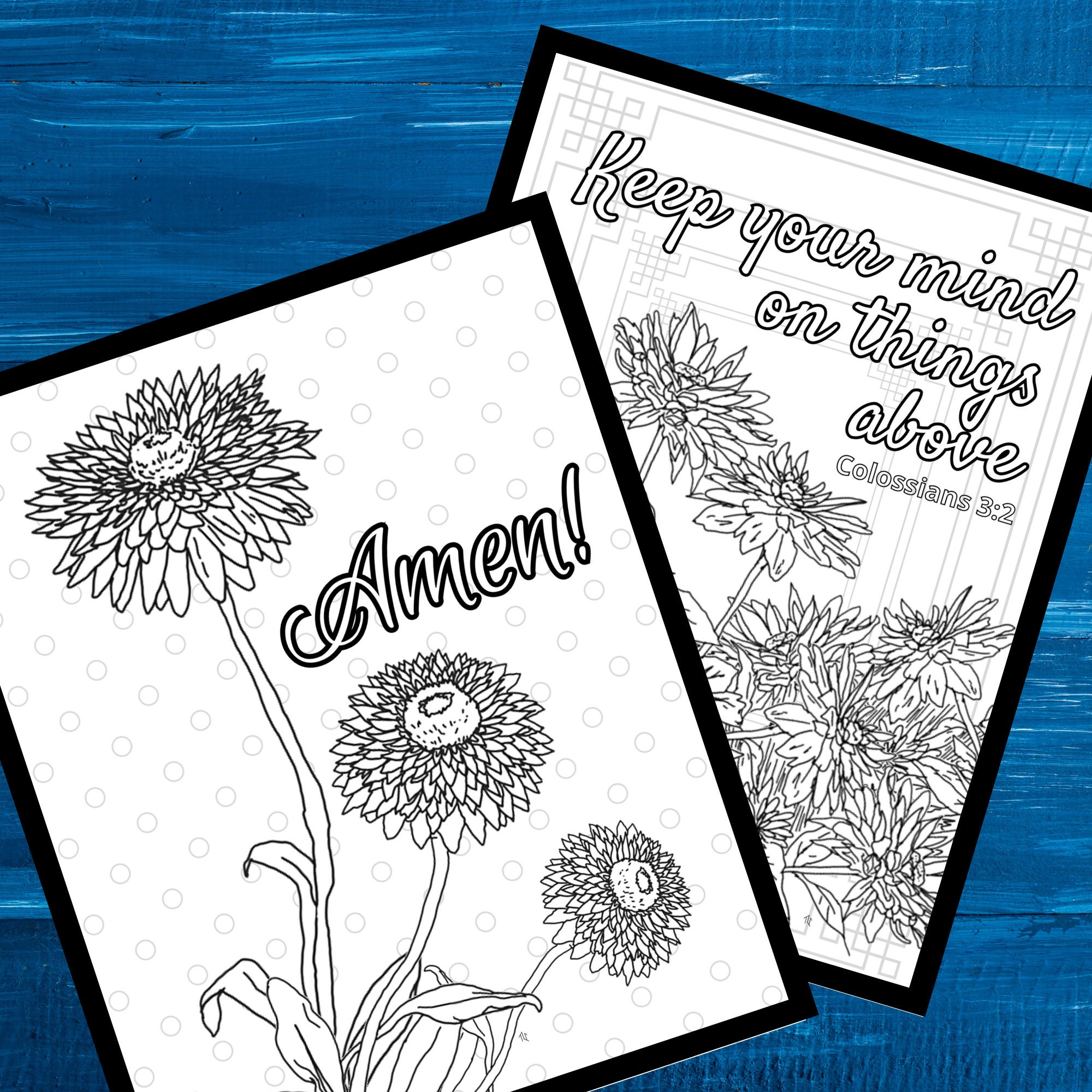 10 Printable Faith Based Coloring Pages, Adult Coloring Pages Printable ...