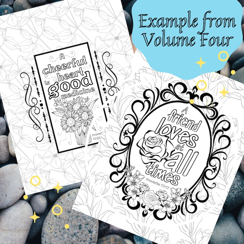 50 Printable Faith Based Coloring Pages Bundle Vol 1 Thru 5, Printable ...