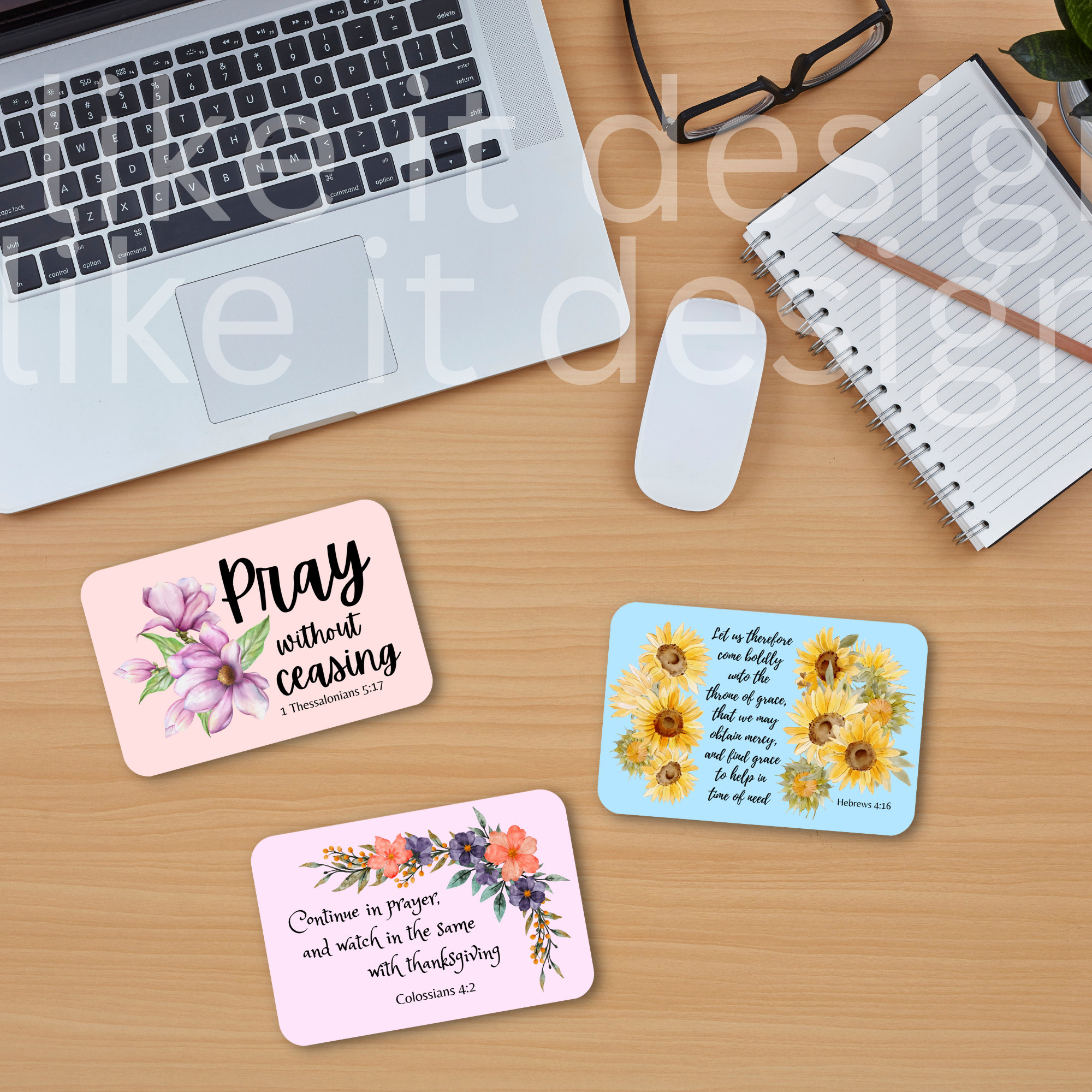 20 KJV Prayer Bible Verse Printable Cards,printable Scripture Note ...