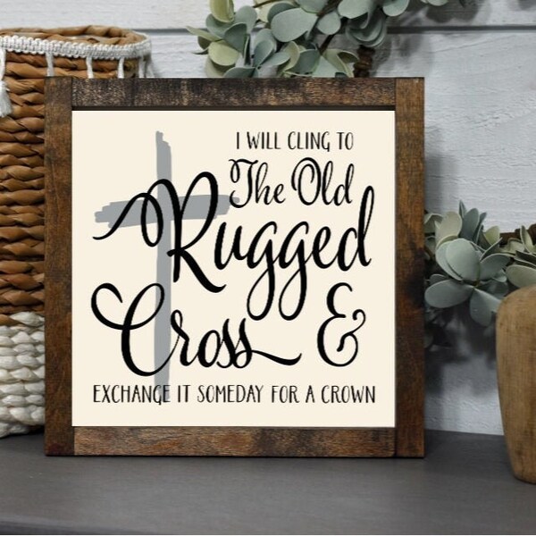 Old Rugged Cross - Etsy