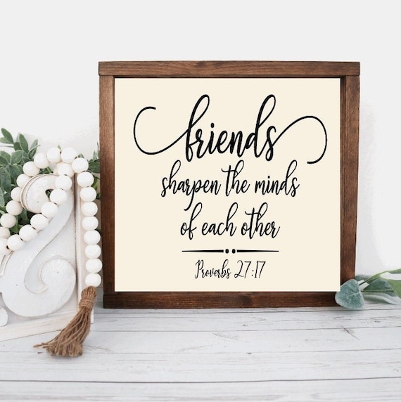 Proverb 27 17 Promise Rings