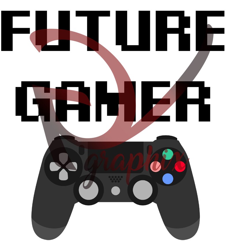 Future Gamer PNG, SVG, DWG Digital File Perfect for Silhouette or ...