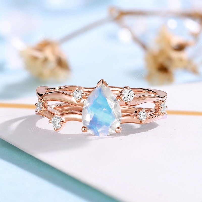 Ethereal Engagement Ring - Etsy