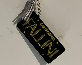 License Plate Keychain - Etsy