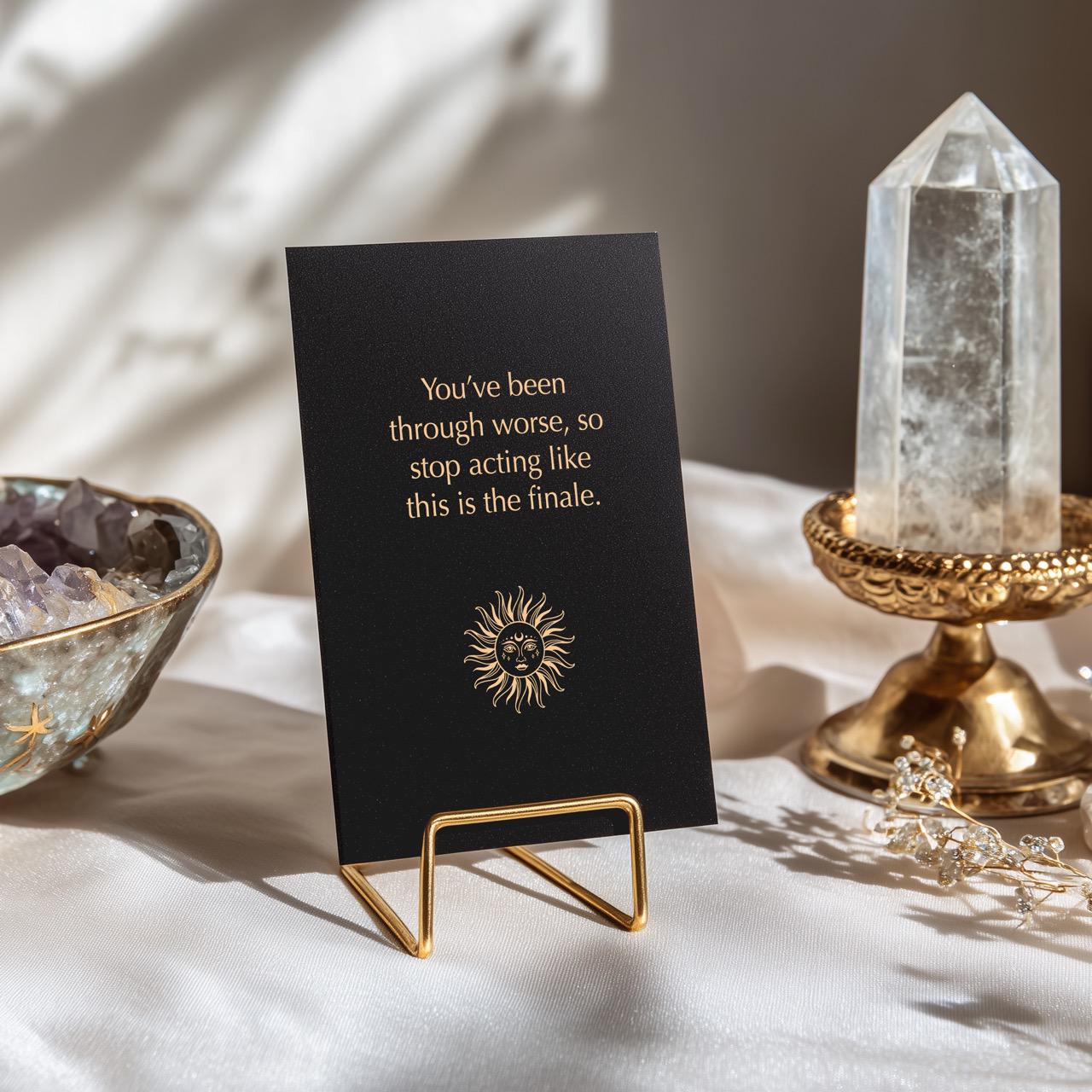 Hard Truths Anti-affirmation Deck: Brutal Honesty Oracle Cards ...