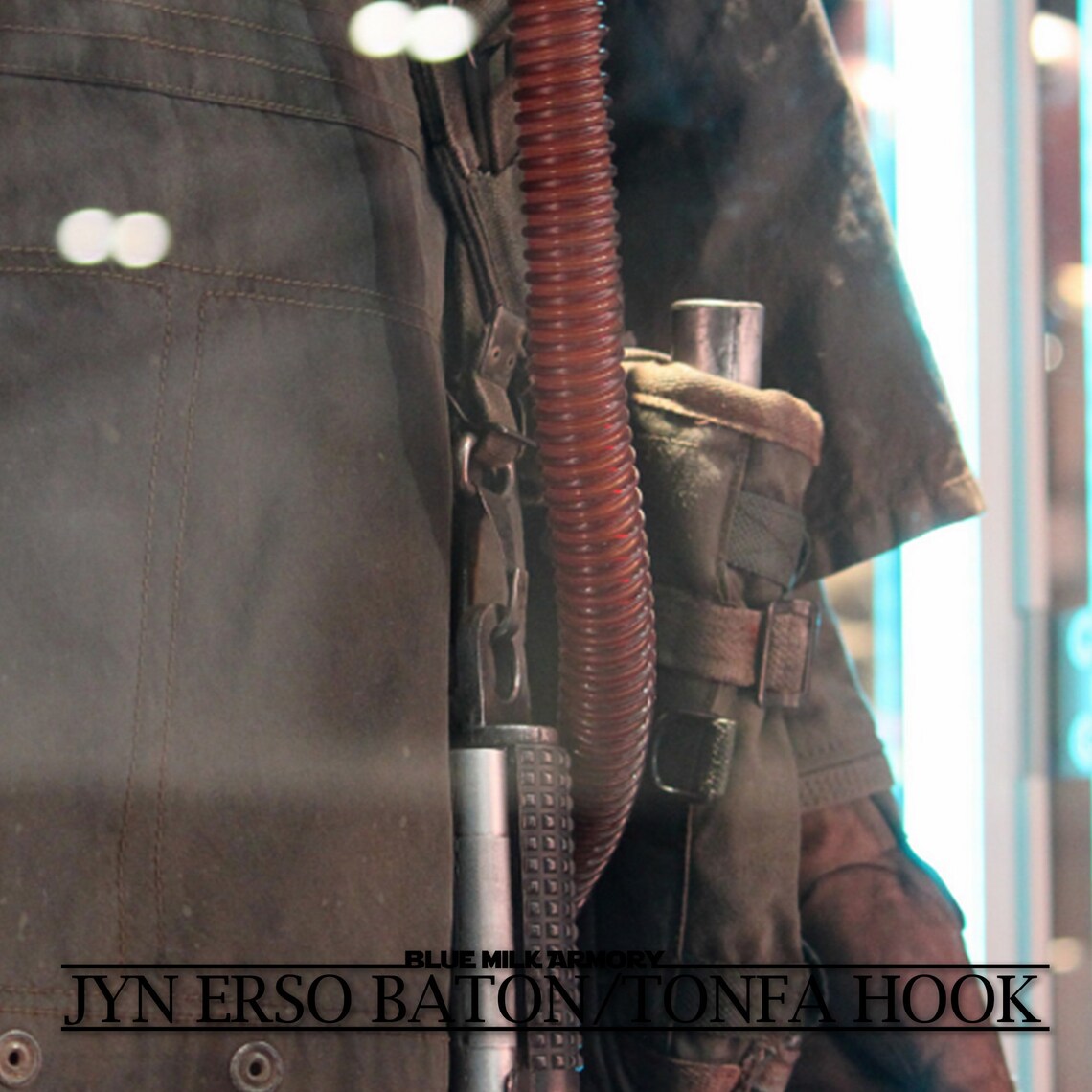 Jyn Erso Baton - Tonfa Belt Hook. the Screen Accurate Style of Hook. - Etsy