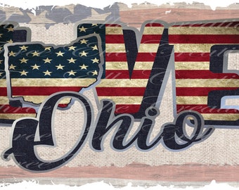 Metal Ohio State Sign - Etsy