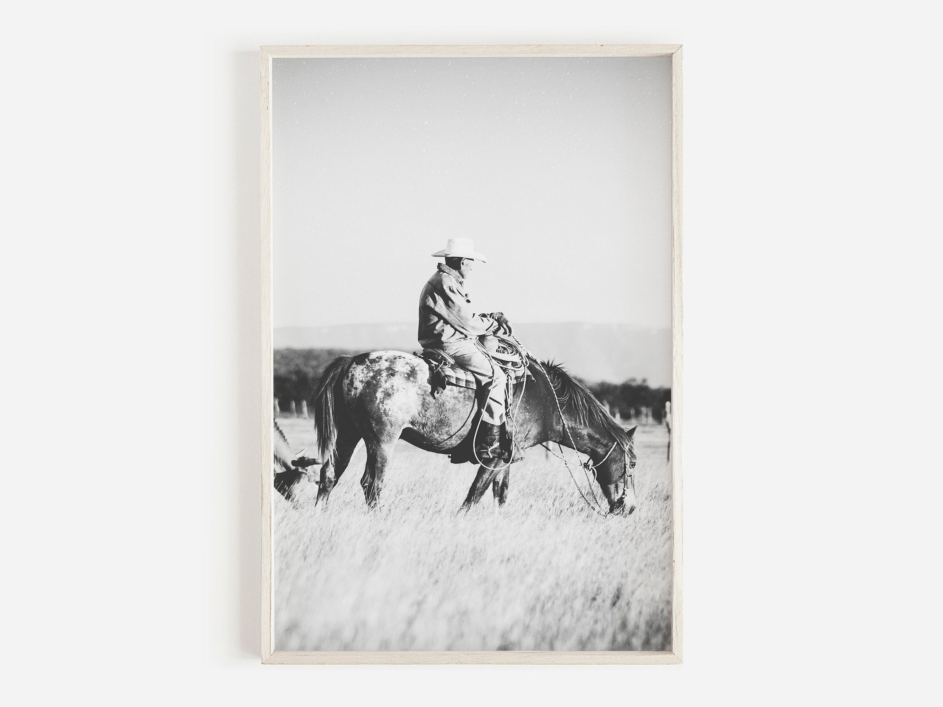 Cowboy Print, Western Decor, Southwestern Wall Art, Western Wall Decor ...