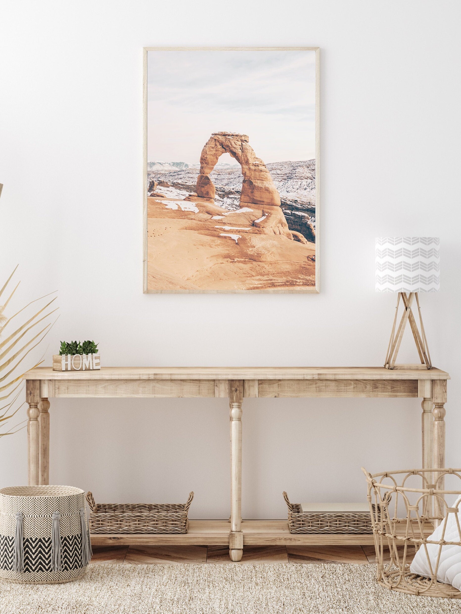 Desert Arch Print Arches National Park Moab Utah Desert - Etsy