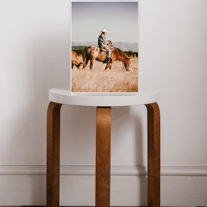 Farmhouse Decor Poster | Cowboy Print, Western Decor, Desert Decor ...