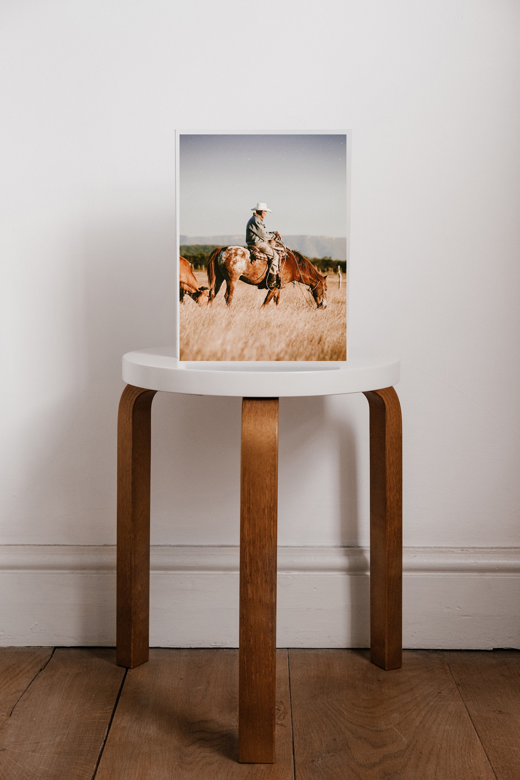 Farmhouse Decor Poster Cowboy Print Western Decor Desert - Etsy