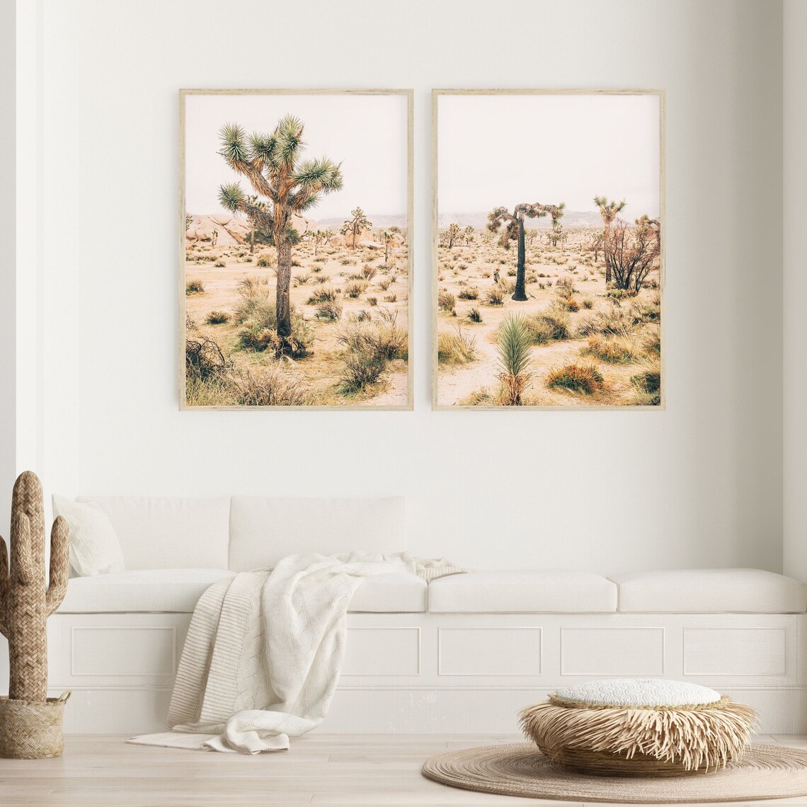 California Desert Print Set Southwestern Wall Art Set of 2 | Etsy