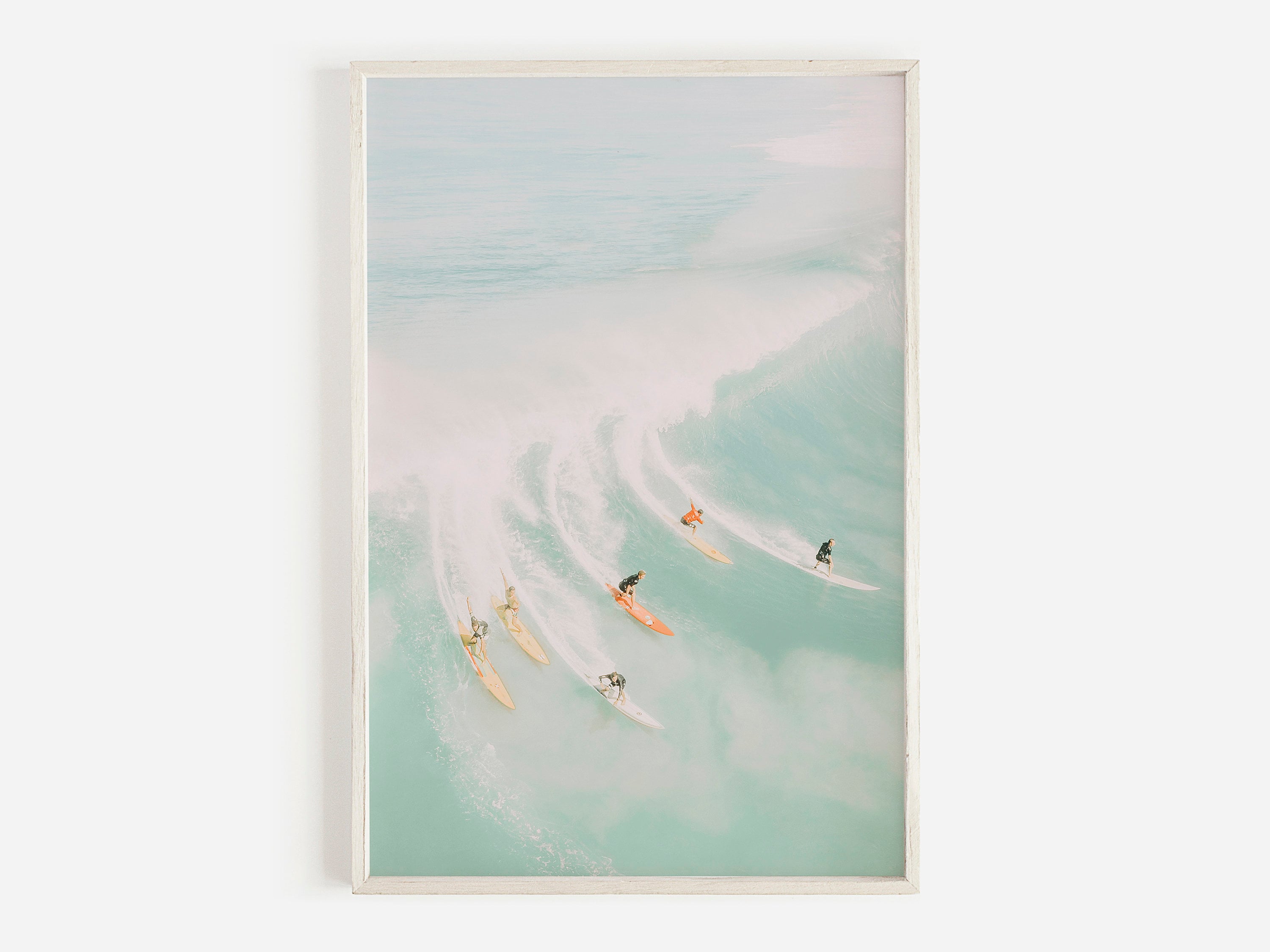 Catching A Wave Surf Wall Art Ocean Surfing Print Surfing - Etsy