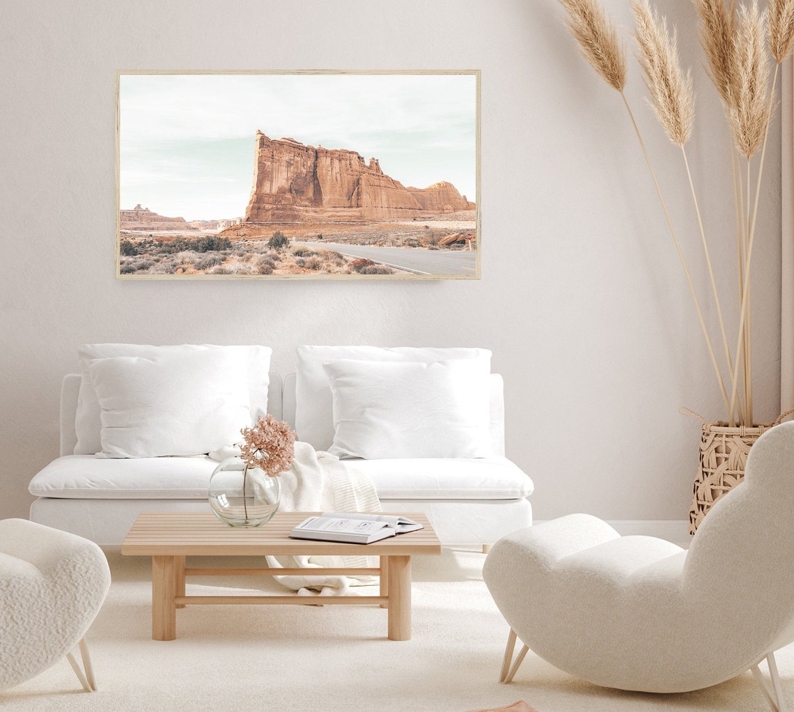 Samsung Frame TV Art Desert Art Desert Art Frame Tv - Etsy