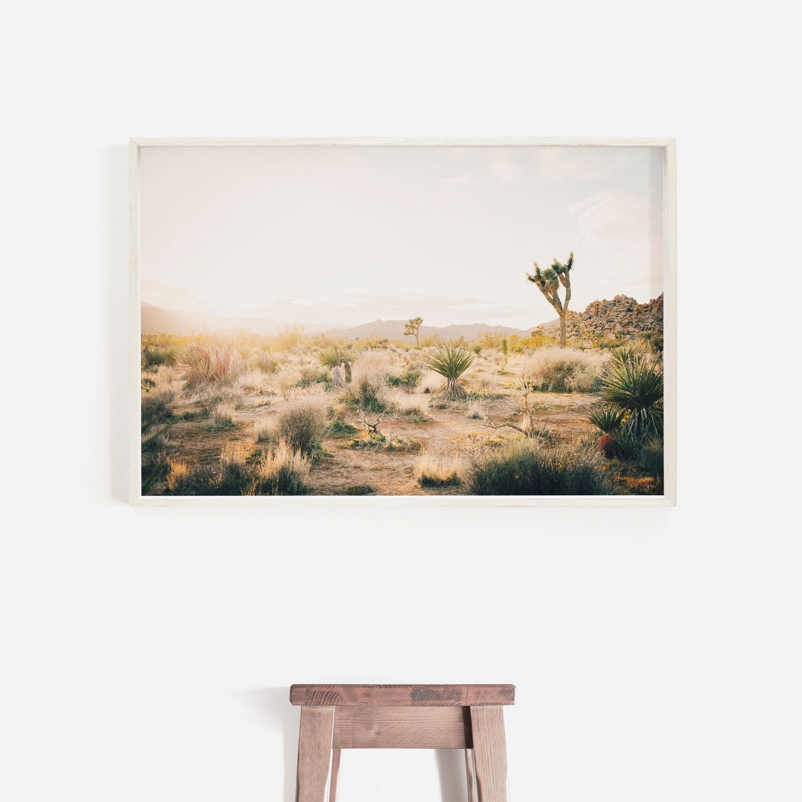 Desert Sunset Art Print Joshua Tree Print Nature Prints - Etsy