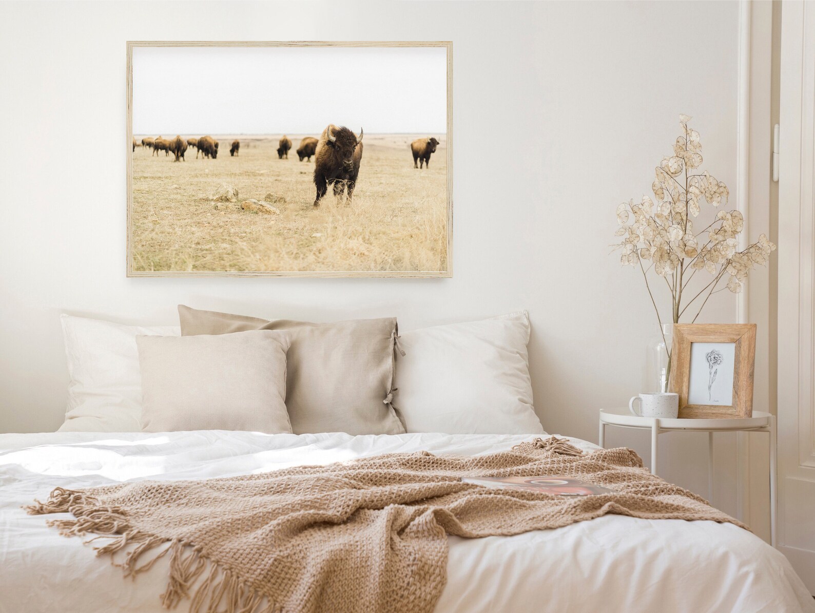 American Bison Print Printable Bison Buffalo Print Bison | Etsy
