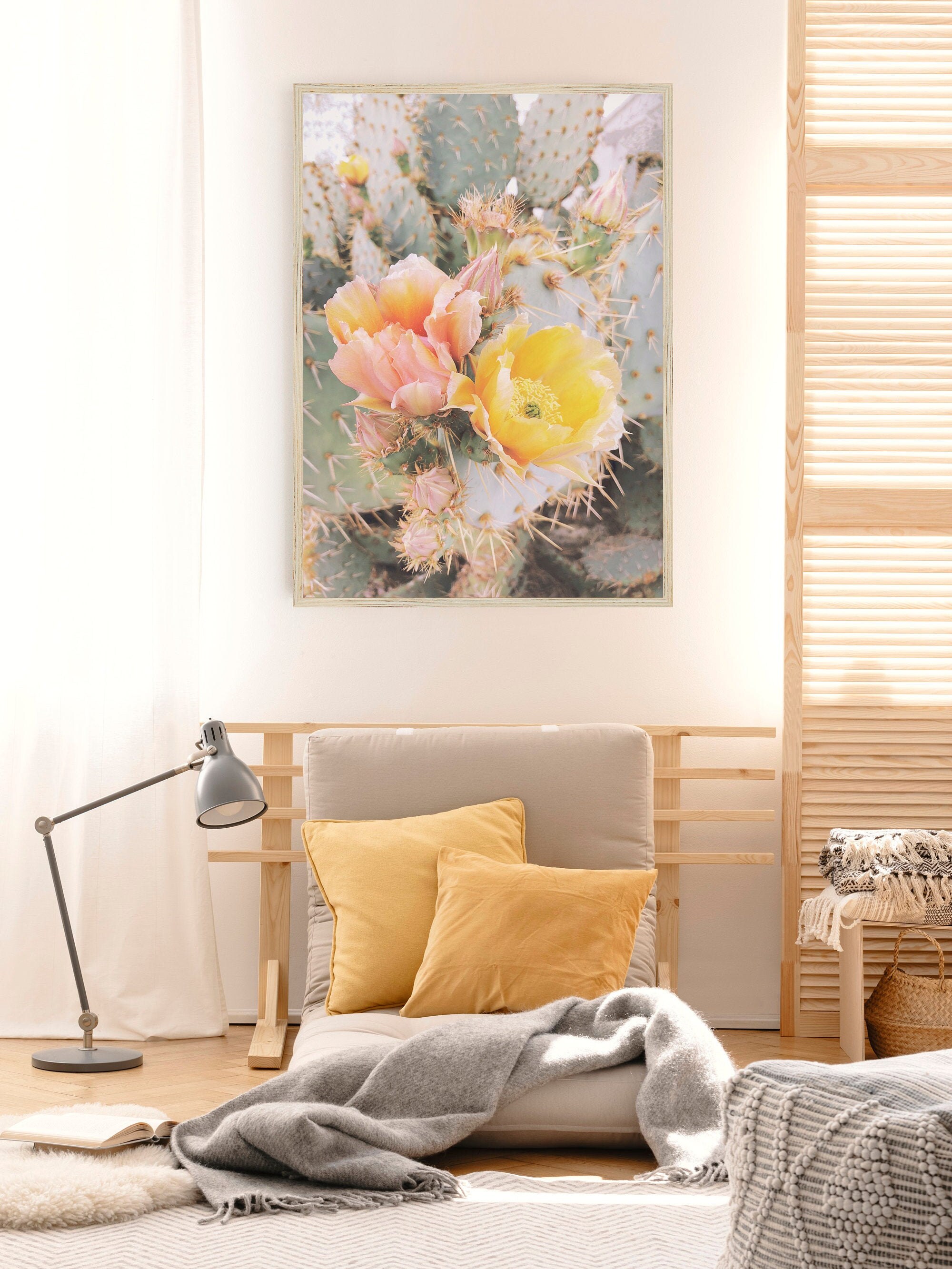 Cactus Print Cactus Flower Print Large Cactus Print Desert - Etsy