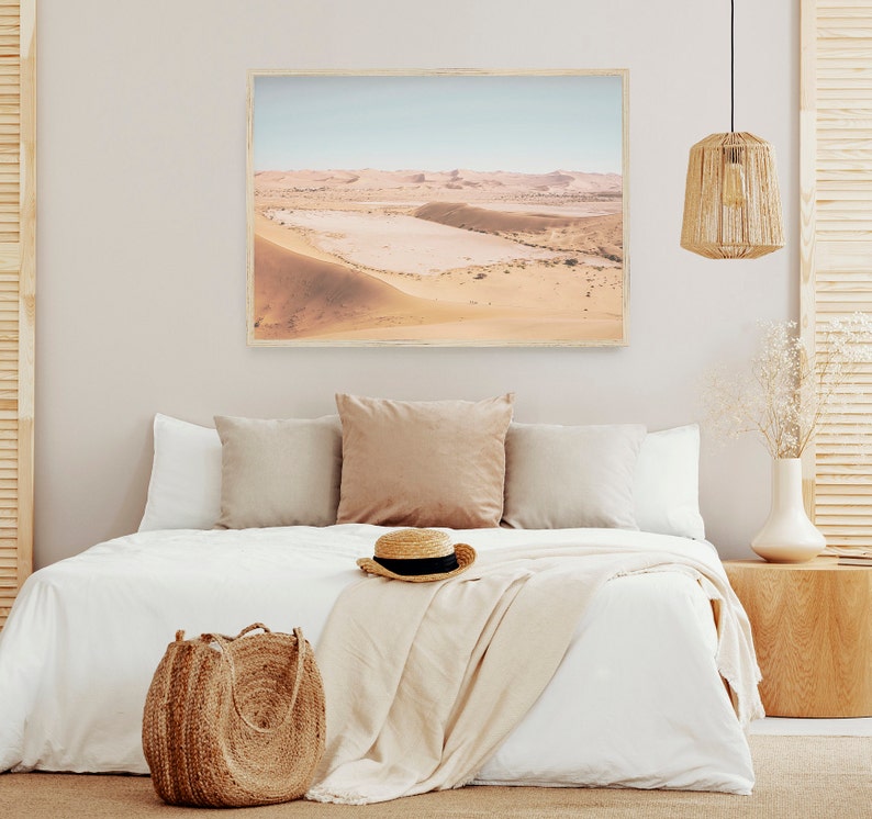 Sand Dune Print, Desert Sand Print, Boho Wall Art Prints, Desert ...