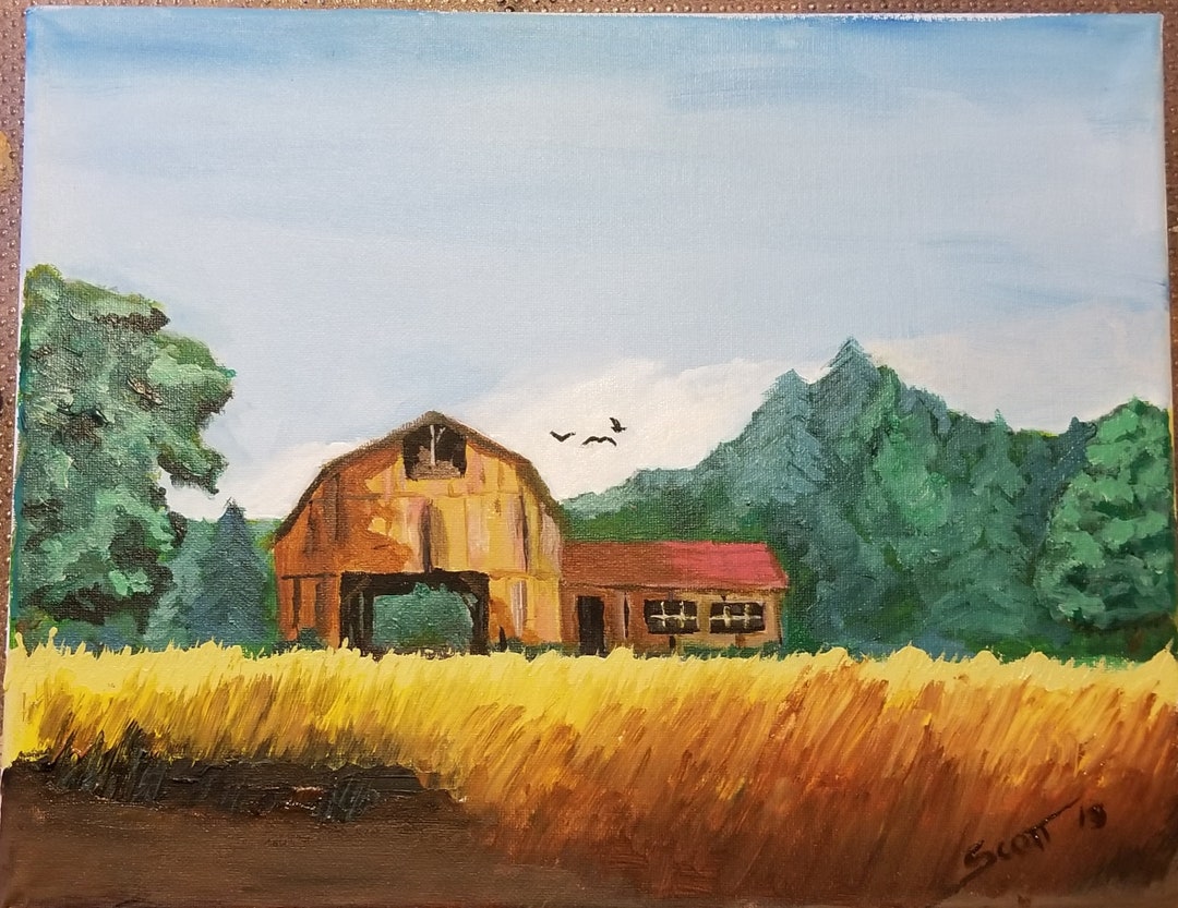 The Old Barn - Etsy