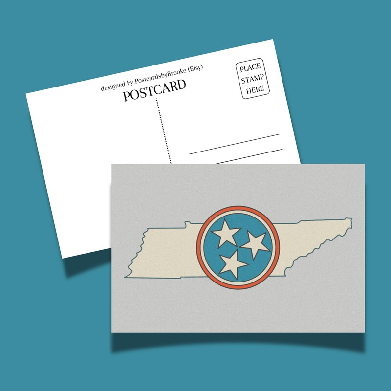 Tennessee State Flag - Etsy