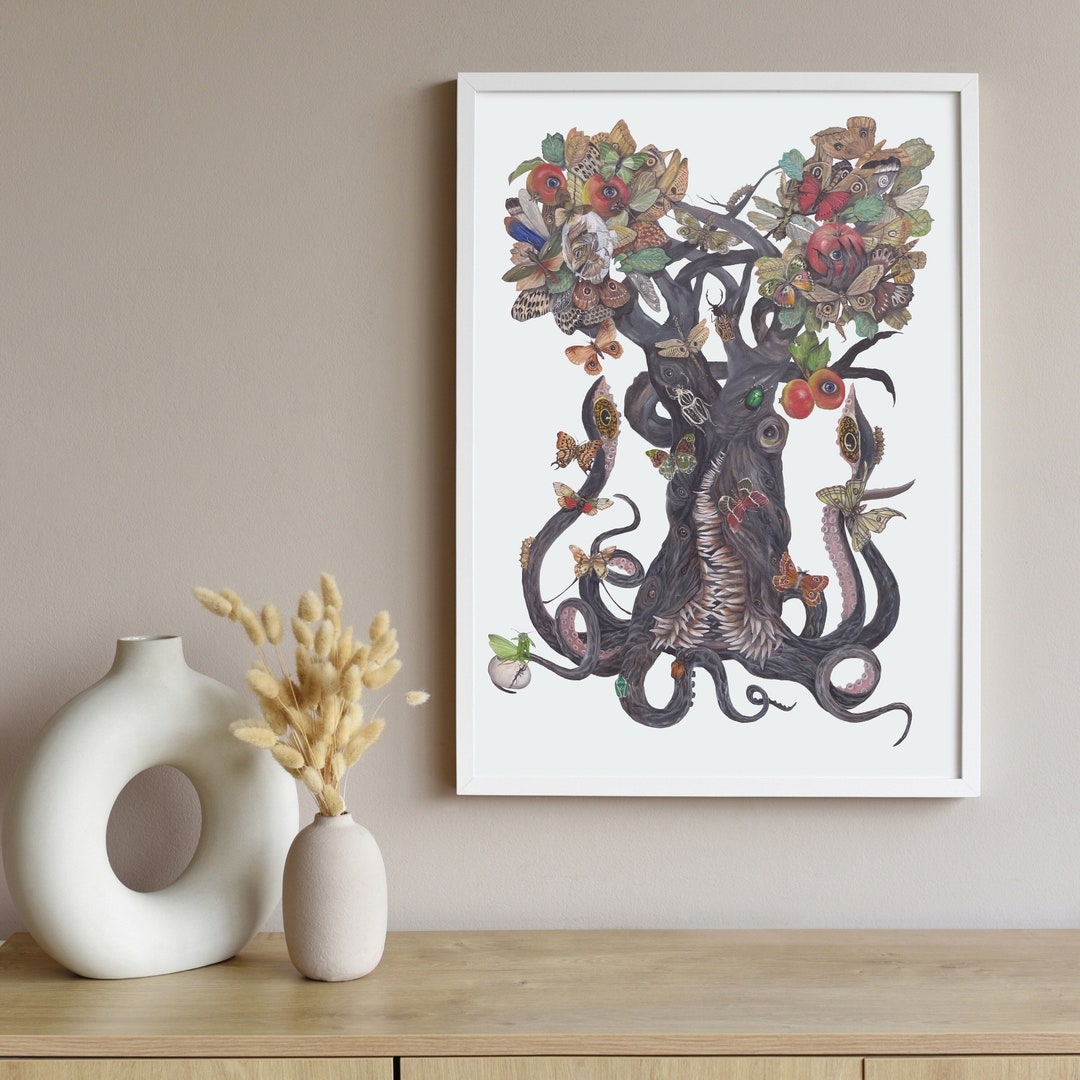 Tree of Knowledge Art Print - Etsy