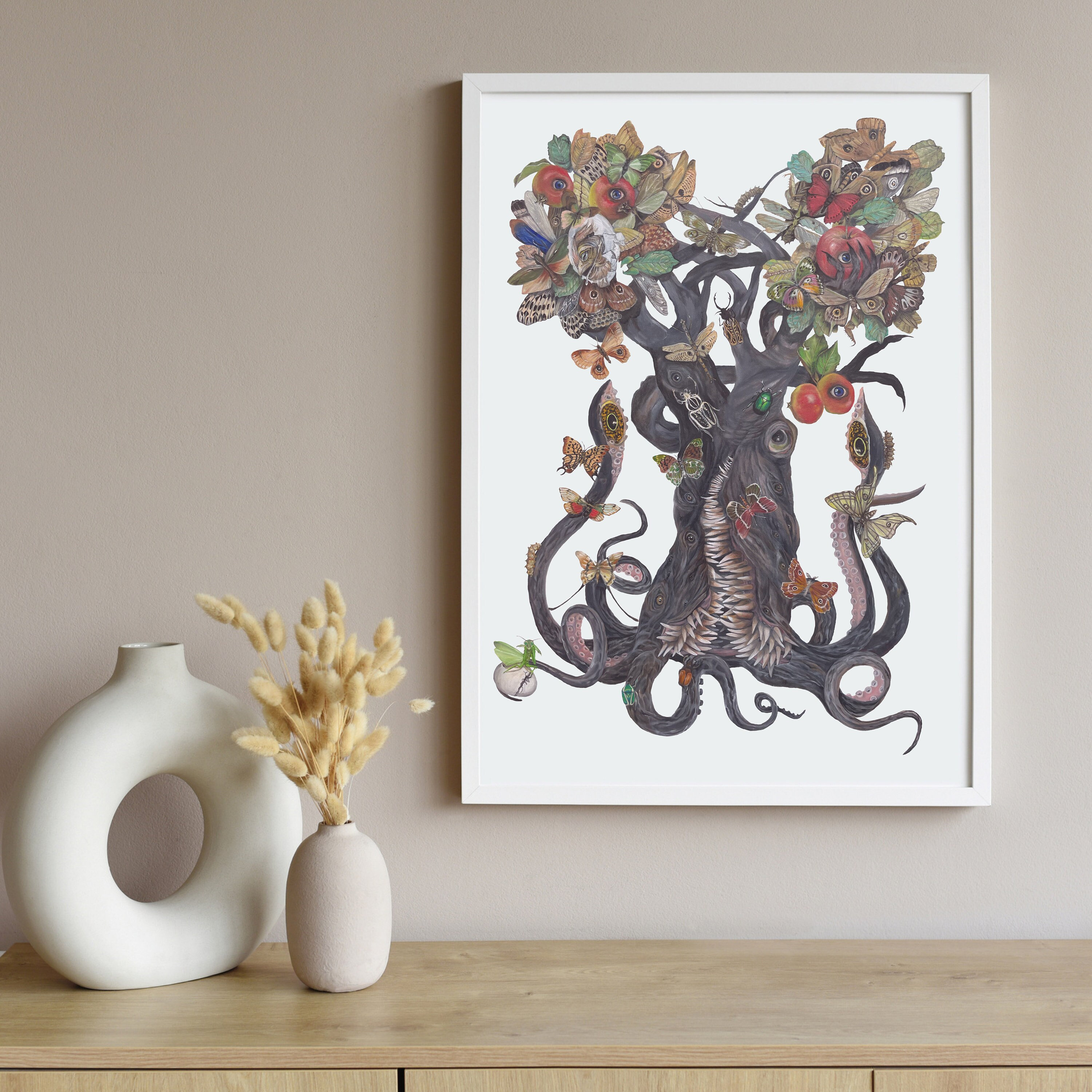 Tree of Knowledge Art Print - Etsy