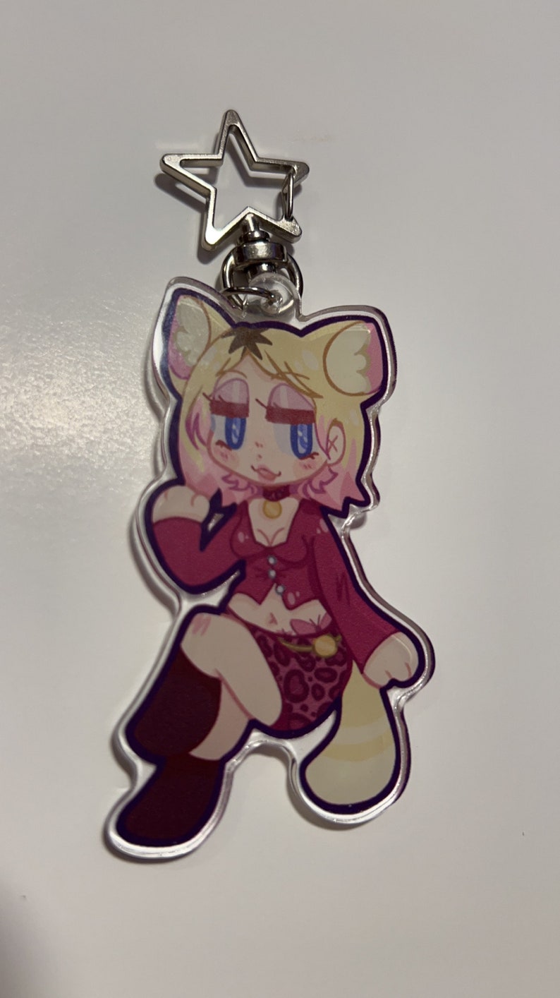 Cat Maria Acrylic Charm - Etsy