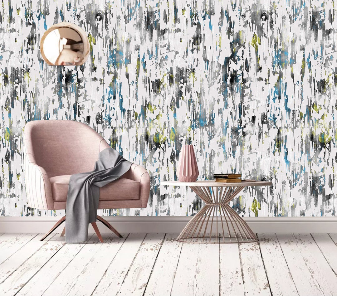 Filling Contour Removable Wallpaper,peel and Stick Wall Paper, Home ...