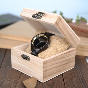 Engraved Wooden Watch Mother's Day Gift Classic & Chic Personalized ...
