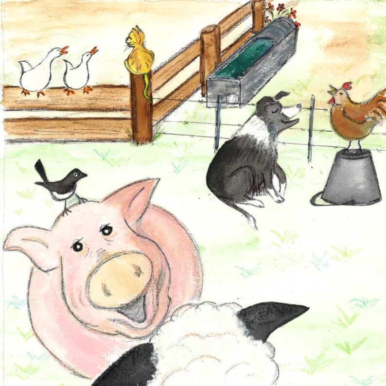 The Muddle on Mcfuddle's Farm - Mcfuddle Farm Children's Books - Etsy