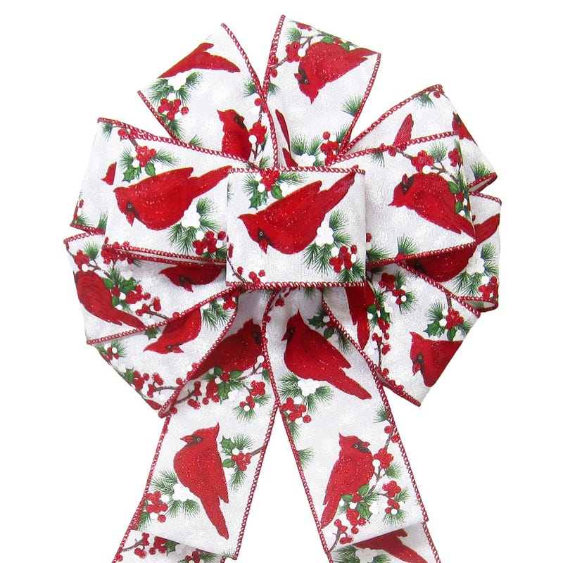 Cardinal Tree Topper - Etsy