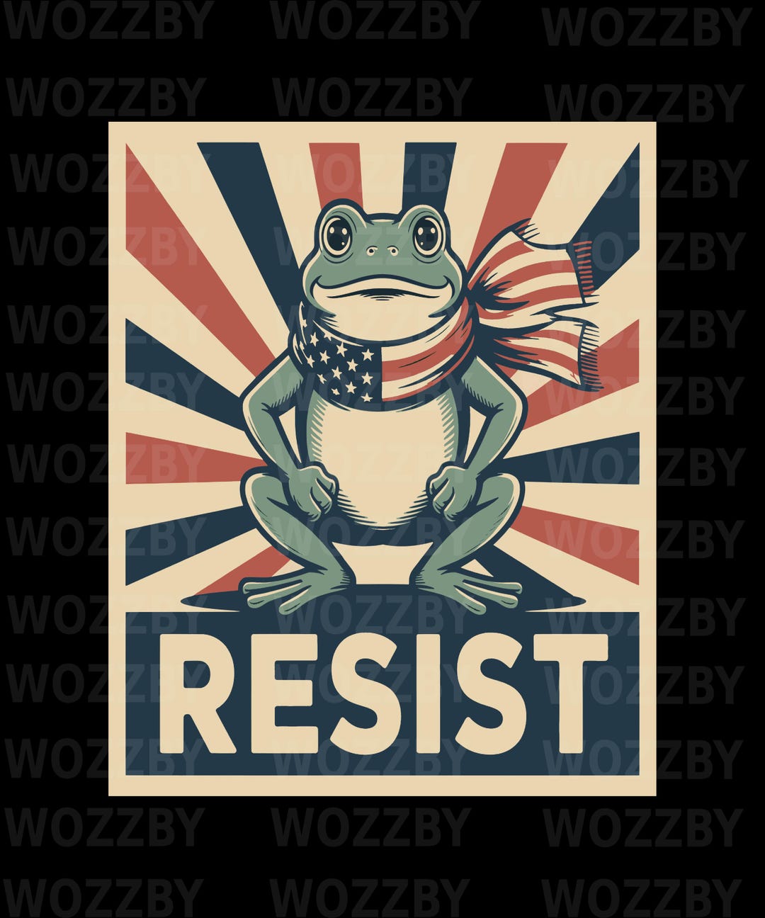 Frog Resist Portland Frog Protest, Vintage Portland 2025, Activist Frog ...