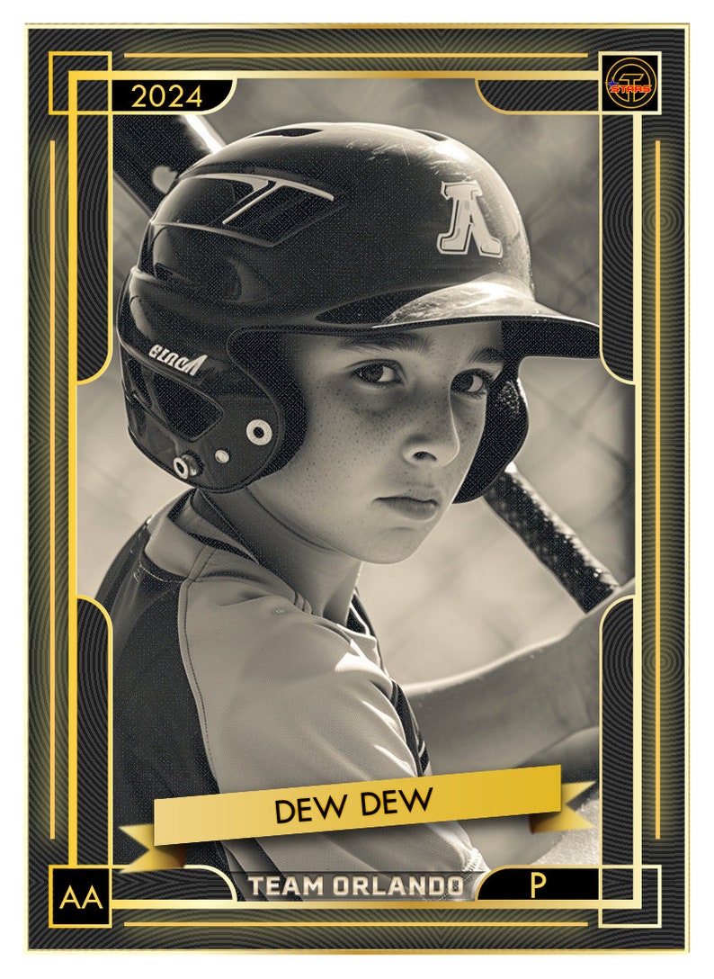 Baseball Card Template V19, Trading Card Template, Design for ALL ...