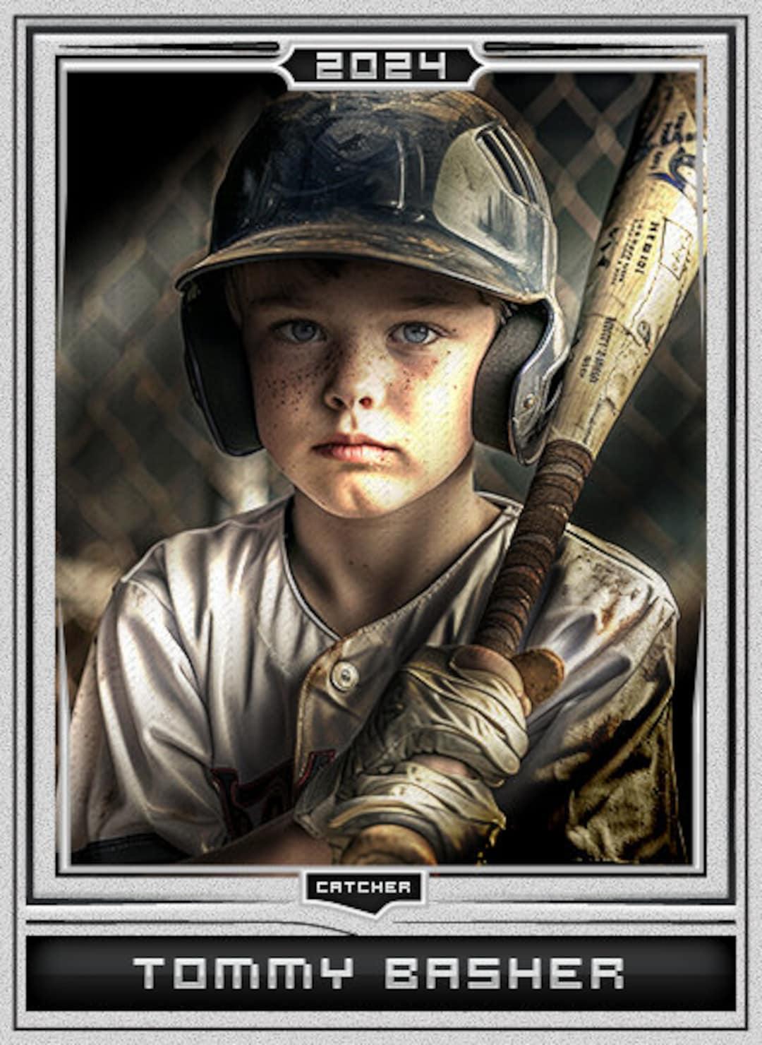 Baseball Card Template V22, Trading Card Template, Design for ALL ...