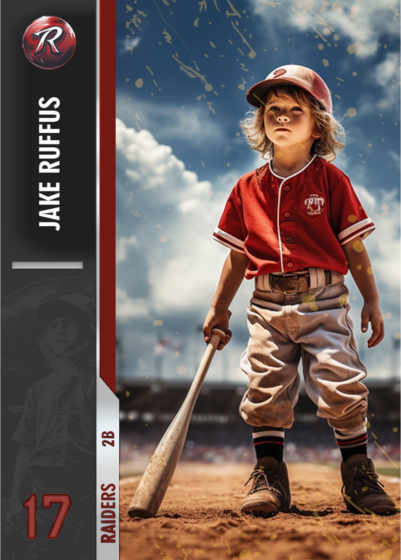 Sports Card Template V9, Trading Card Template, Design for ALL Sports ...