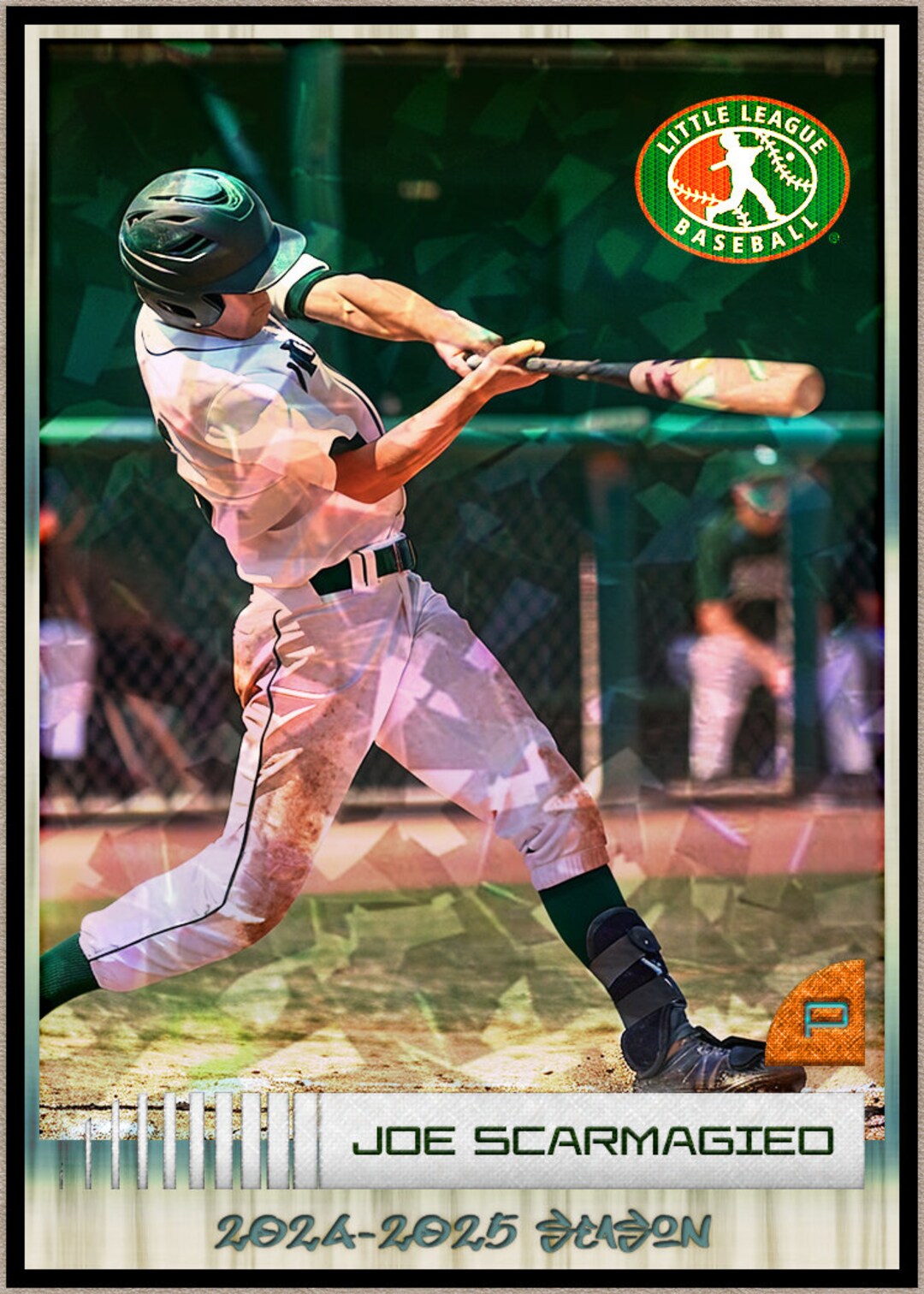 Baseball Card Template V18, Trading Card Template, Design for ALL ...