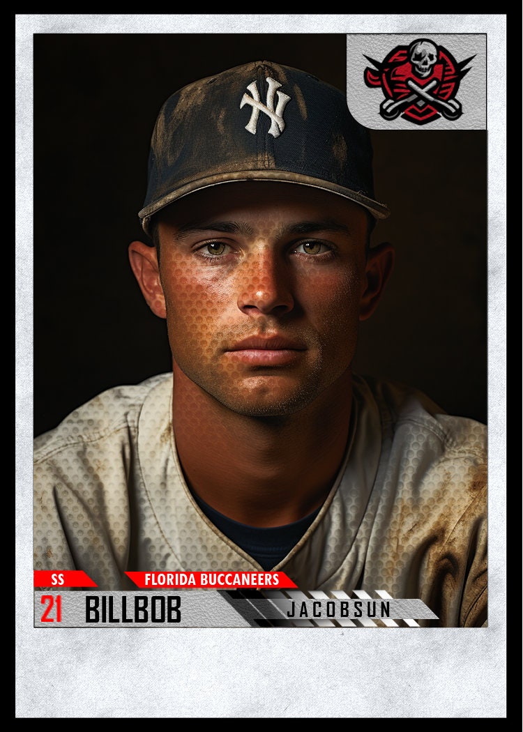 Baseball Card Template V19, Trading Card Template, Design for ALL ...