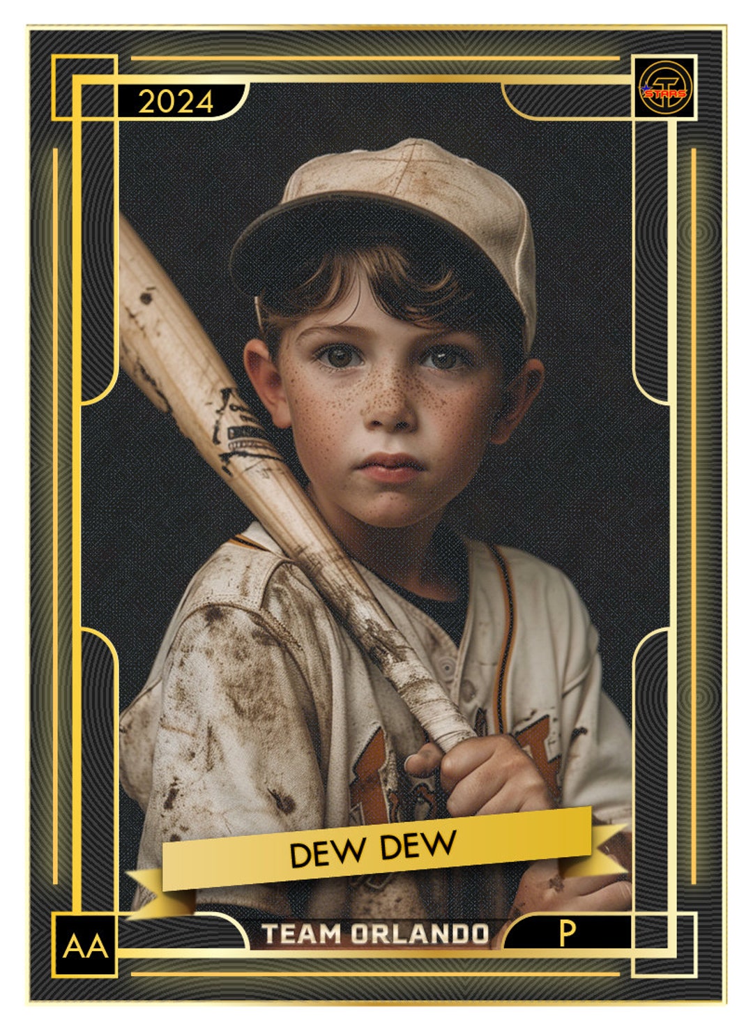 Baseball Card Template V19, Trading Card Template, Design for ALL ...