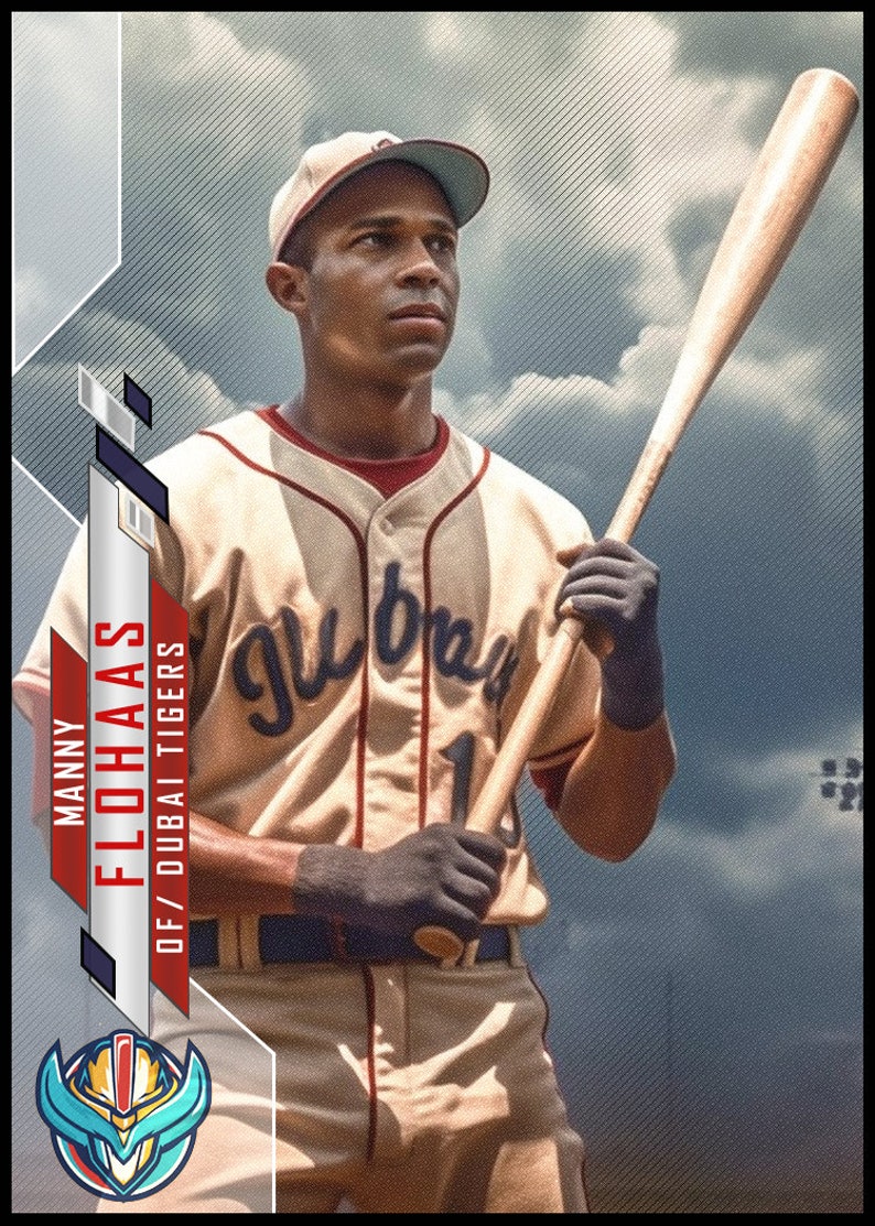 Create Your Own Baseball Card With This Printable Template - Etsy